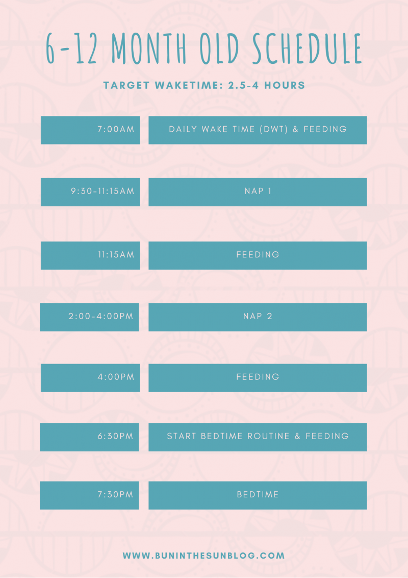 The Best Sleep Tips for Your 6-12 Month Old - Messy Bun & Sun